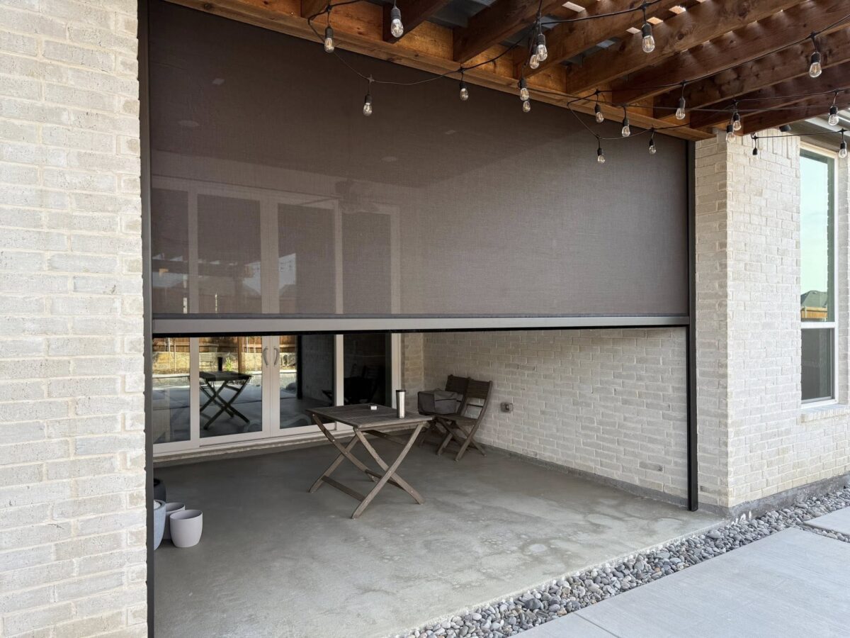 Motorized Retractable Screens: Professional Installation